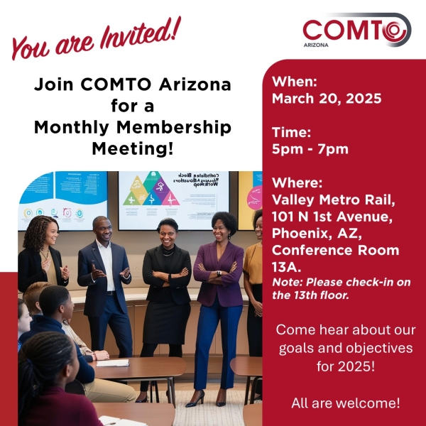 COMTO Arizona General Membership Meeting | COMTO
